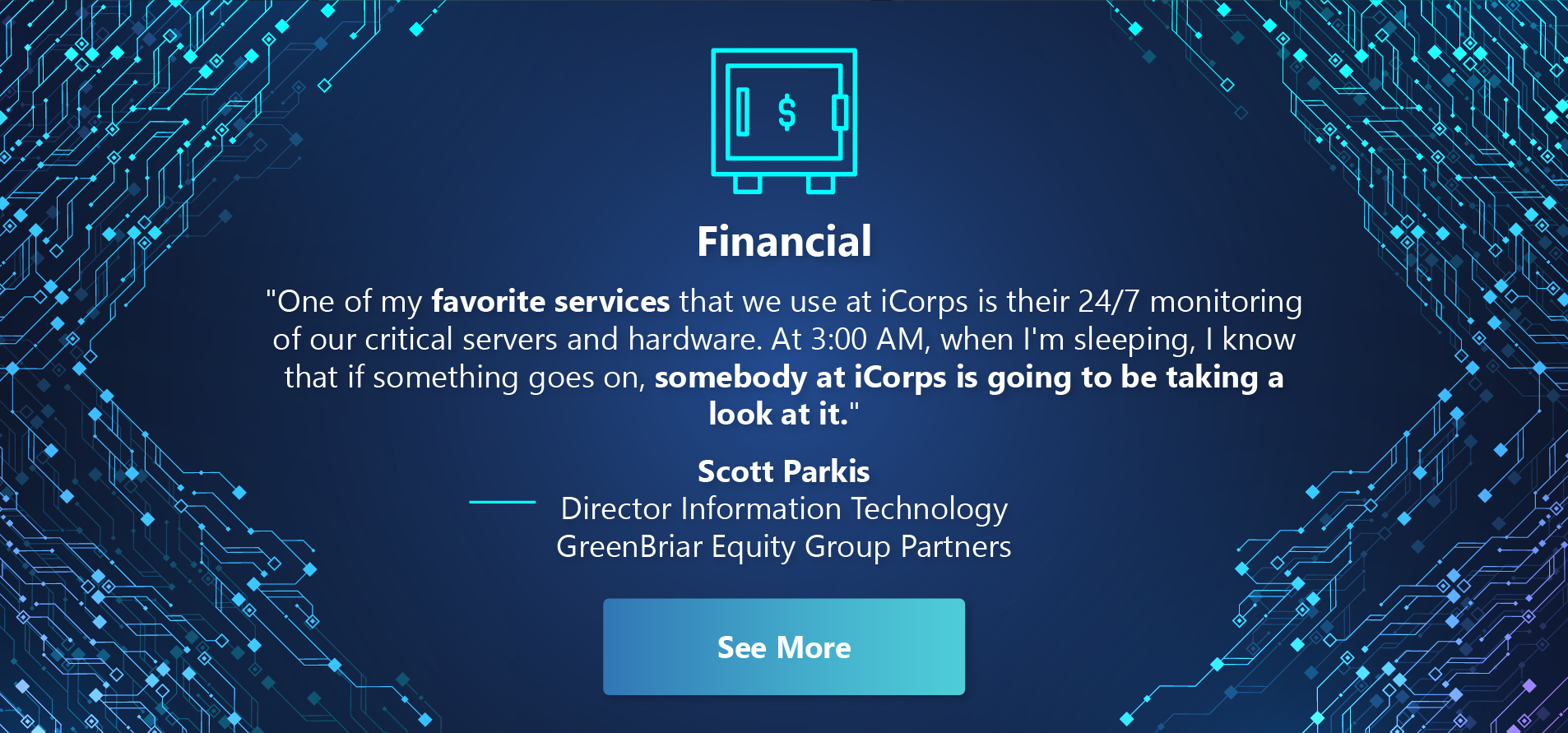 iCorps IT Managed Services, Cybersecurity and Outsourced Support